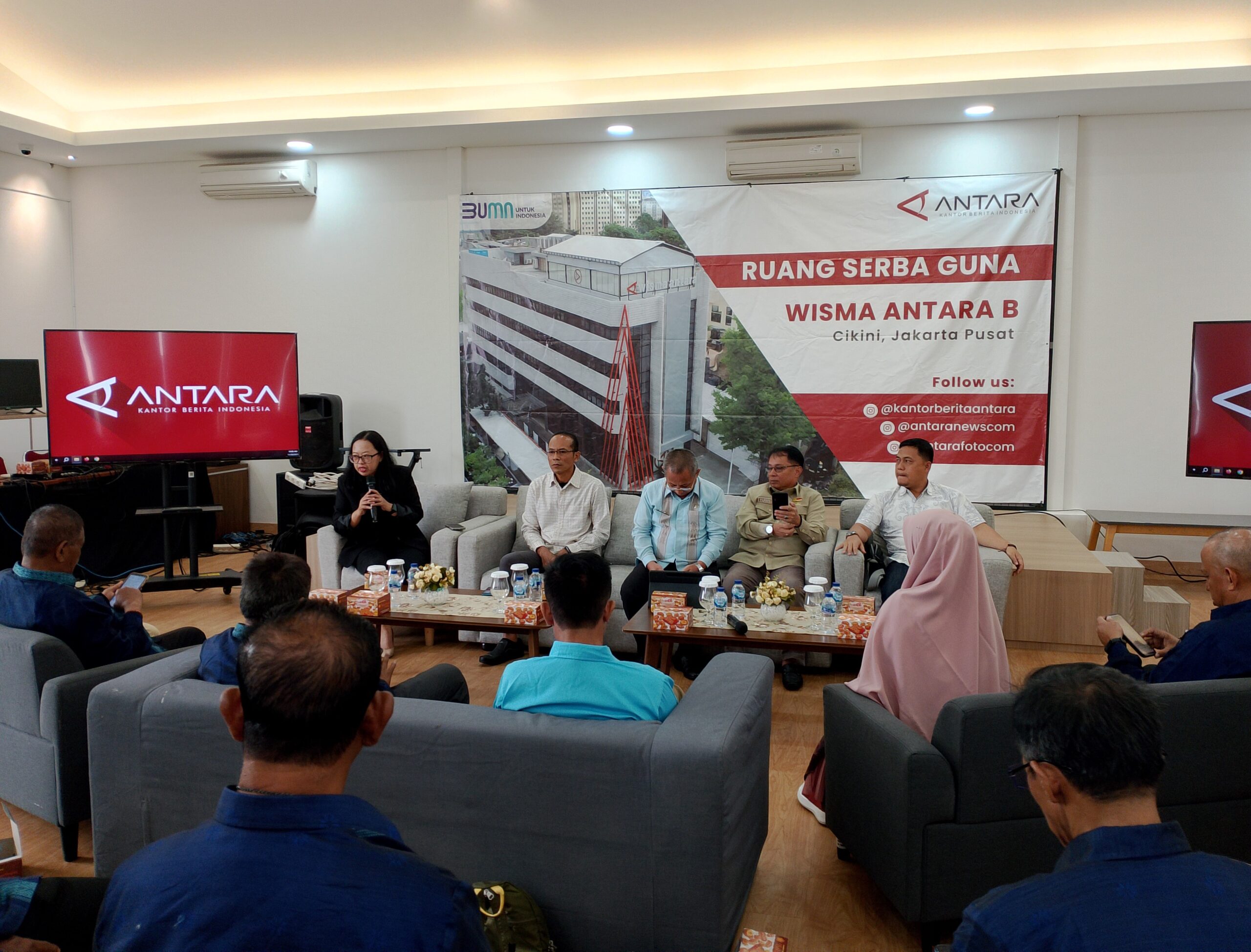 37 JURNALIS TANAH DATAR KUNJUNGI LKBN ANTARA » bnewsmedia.id